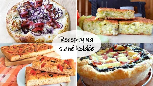 Recepty na slané koláče so šunkou, mäsom, syrom aj zeleninou